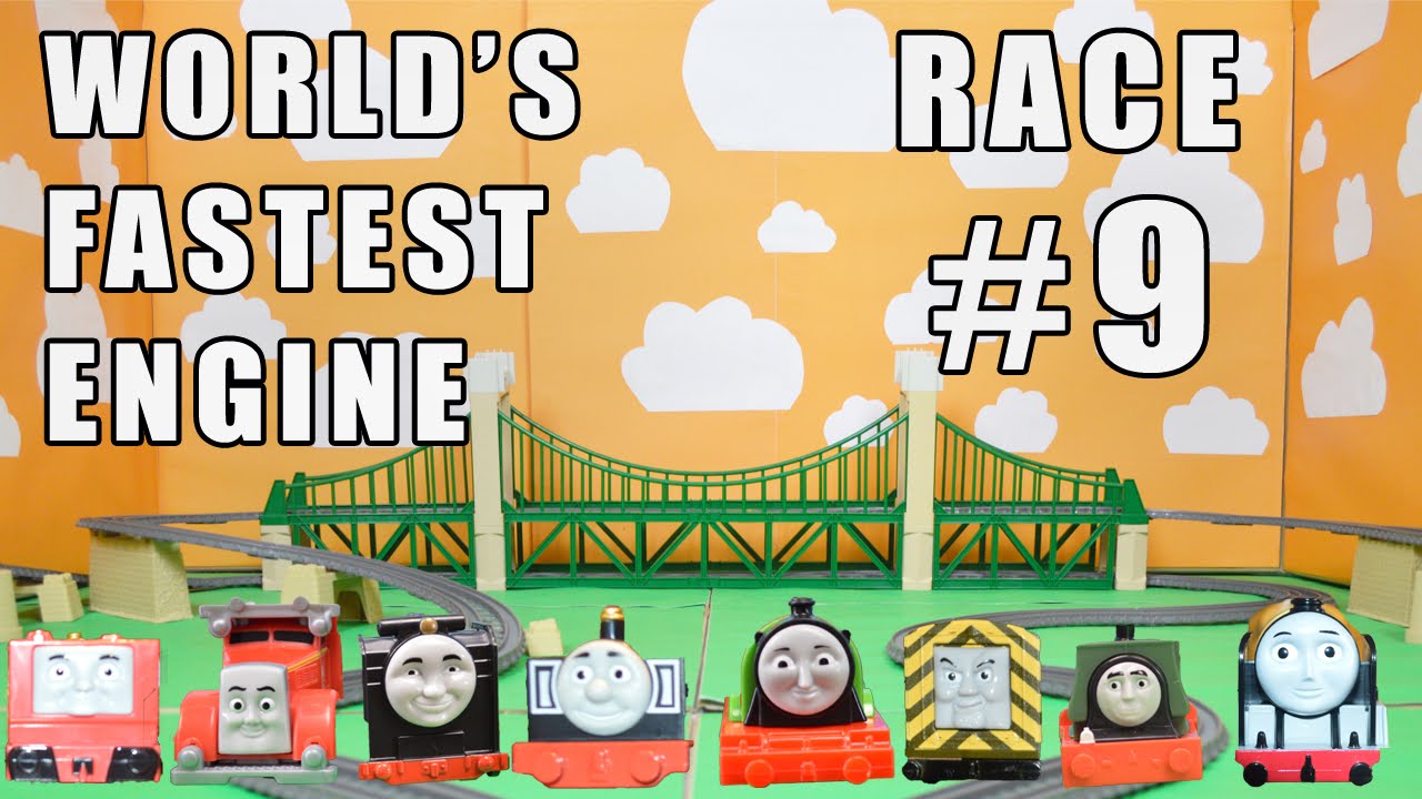 World's Fastest Engine #9: Thomas and Friends Race - YouTube