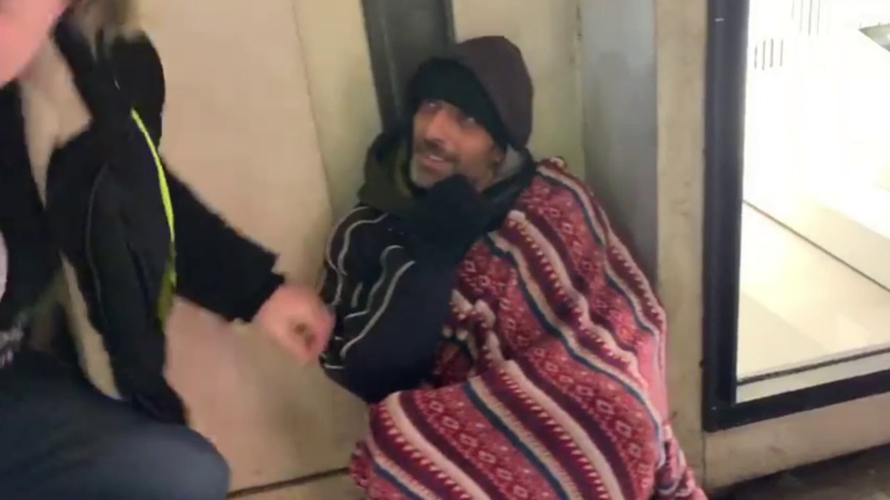 Homeless night in london - YouTube