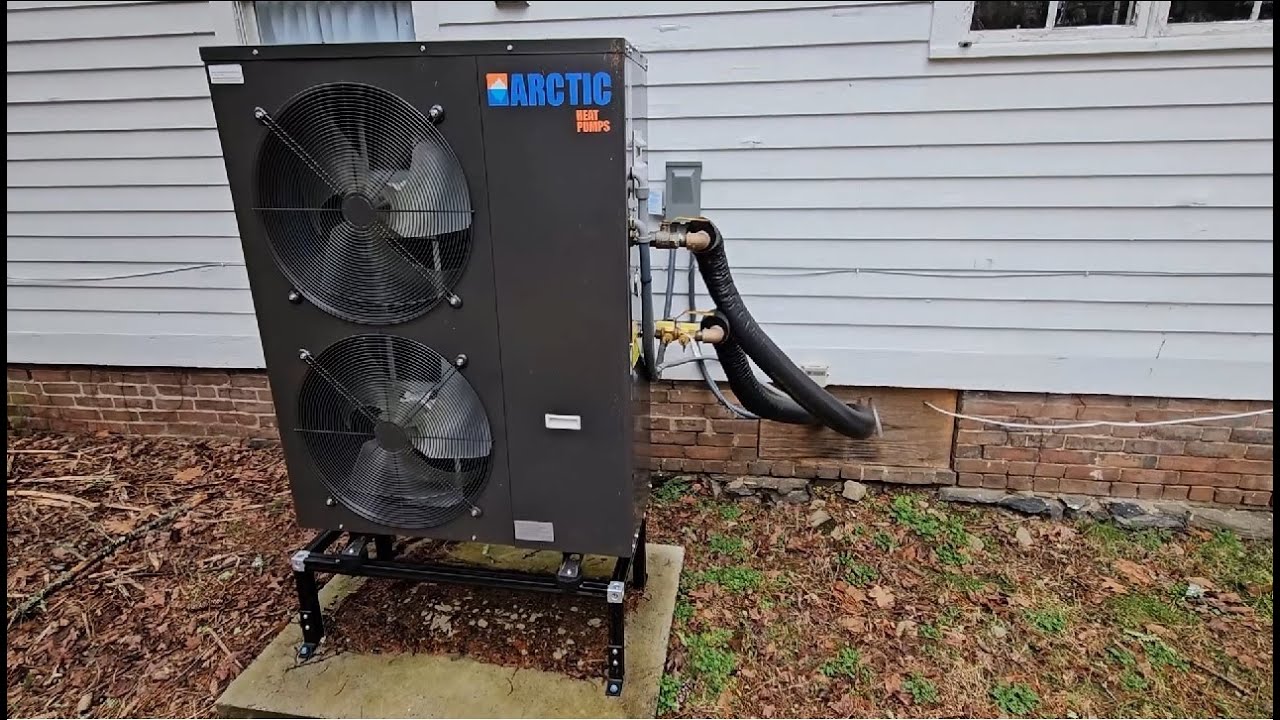 No More Oil Heat - We Installed an Air-To-Water Heat Pump - YouTube