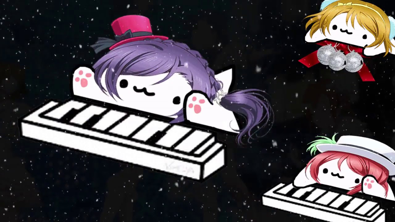 [BONGO CAT] Love Live - Snow halation Anime song - YouTube