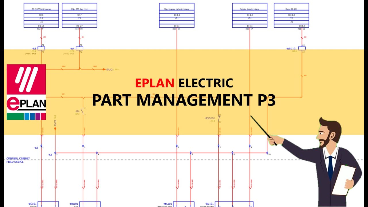 EPLAN ELECTRIC - PART MANAGEMENT P3 - YouTube