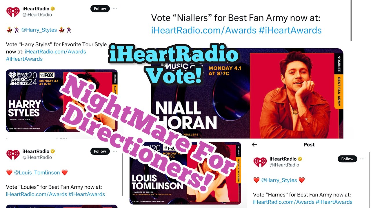 Nightmare For Directioners | iHeartRadio Vote - YouTube
