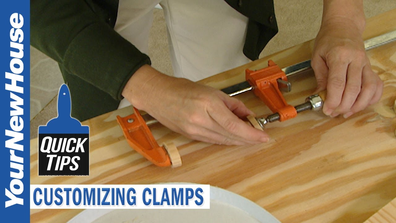 Customize Clamps and Protect Your Projects - Quick Tip - YouTube