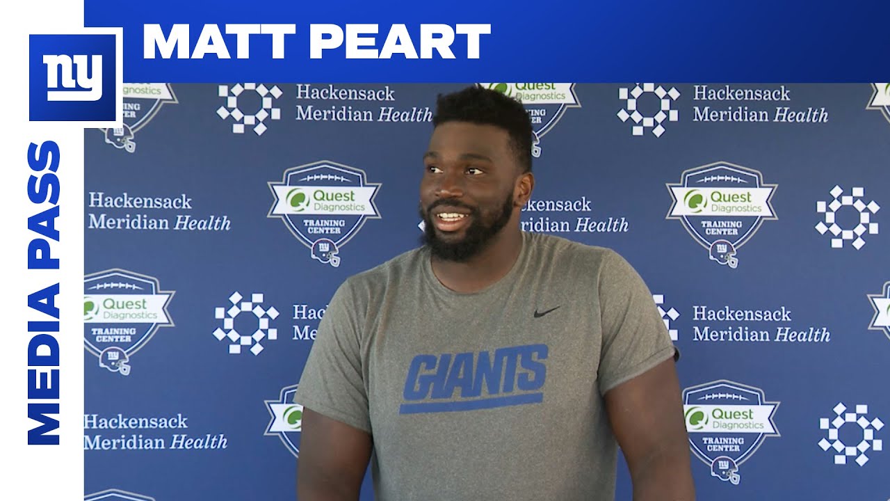 Matt Peart on Second Year Progress | New York Giants - YouTube