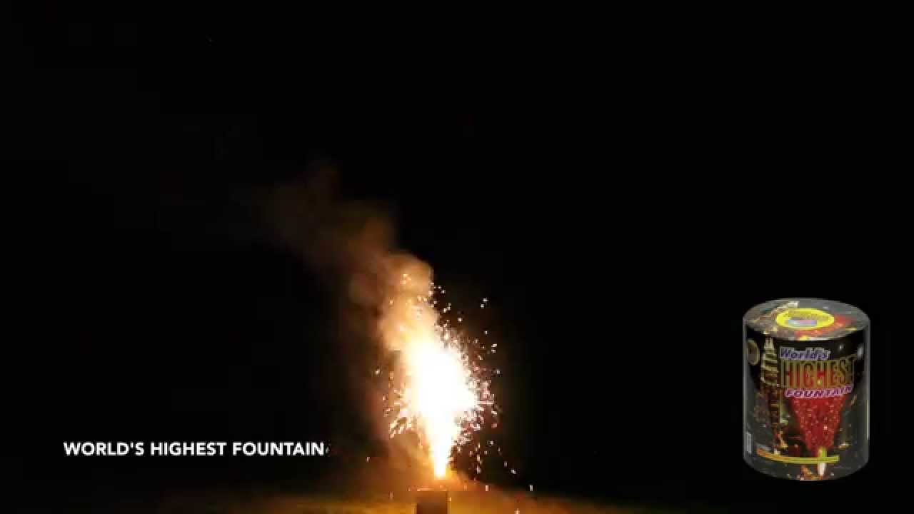 WORLD'S HIGHEST FOUNTAIN - WORLD CLASS FIREWORKS - YouTube
