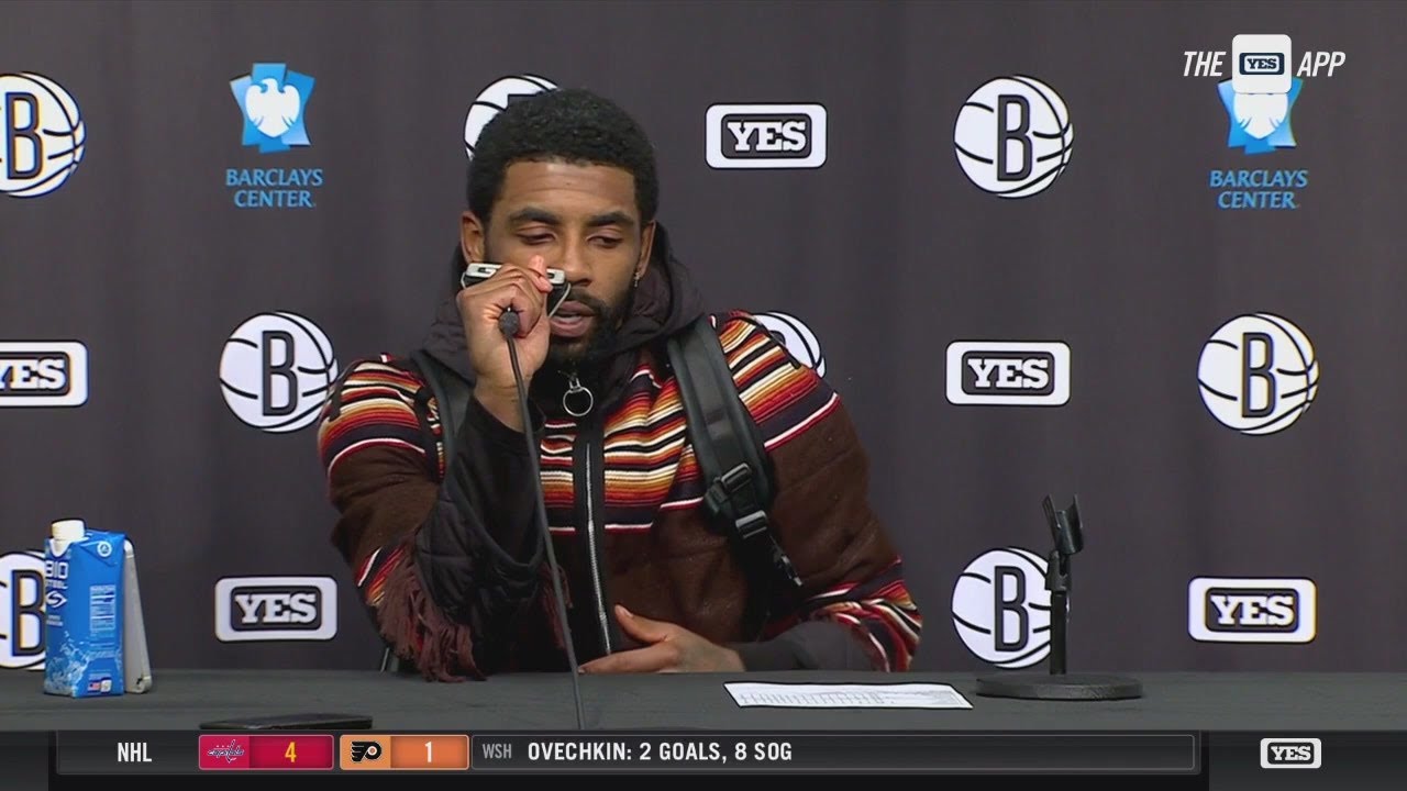 Kyrie Irving Postgame Interview | Brooklyn Nets beat Charlotte Hornets ...