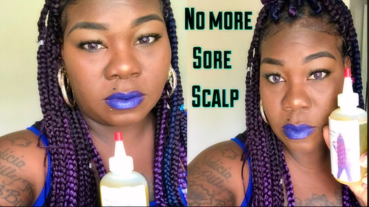 How to help tight braids and soreness - YouTube