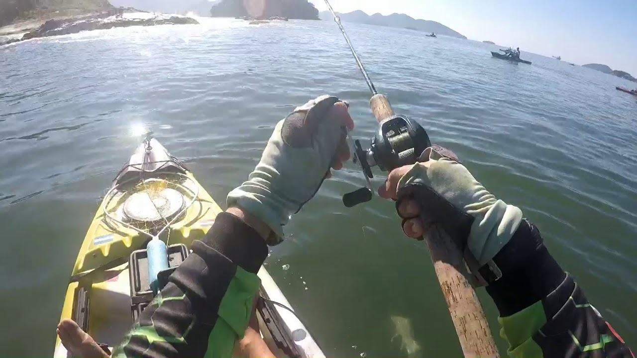MURIQUI - PESCA COM CAIAQUE - Agosto de 2018 - YouTube