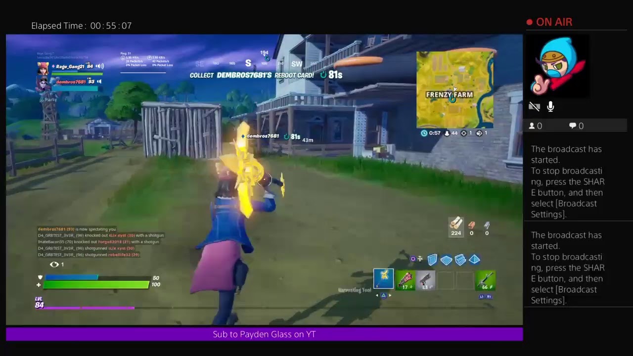 Desstoring fortnight players - YouTube