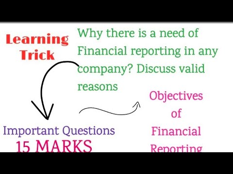 Objectives of Financial Reporting | Meaning of Financial Reporting ...