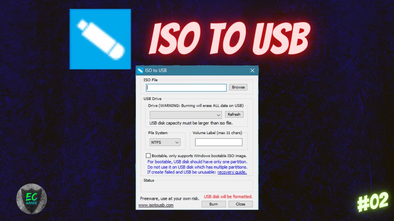 #03 - 📀 ISO To USB - YouTube