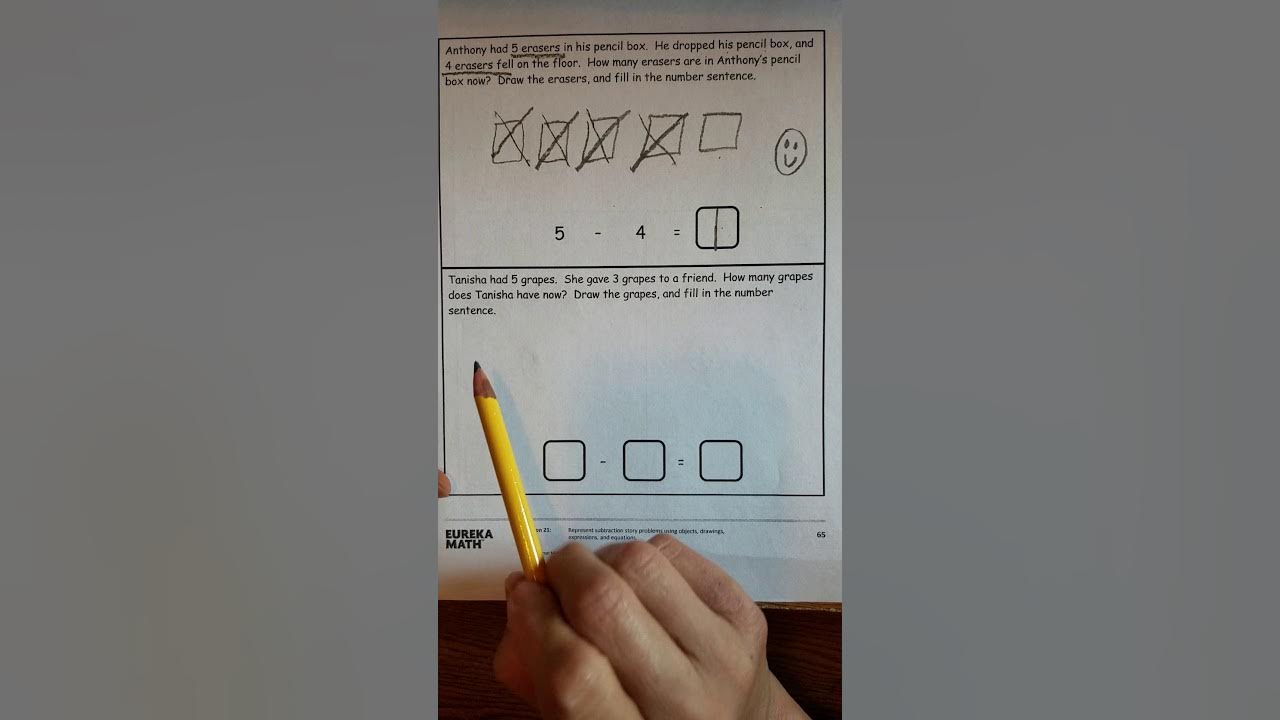 Kindergarten Math Lesson 21 pages 64, 65, 66 - YouTube