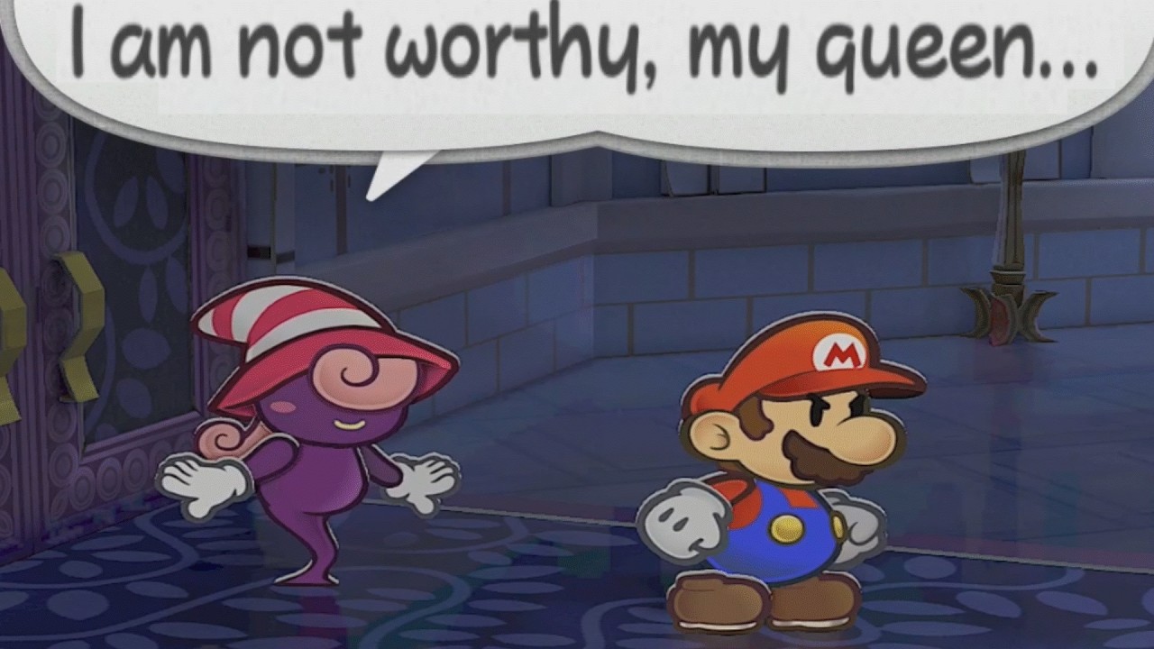 All Partners Reaction Shadow Queen Paper Mario The Thousand Year Door ...