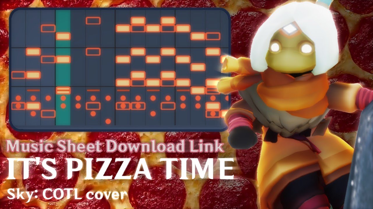 It's Pizza Time - Pizza Tower (Sky: Children of the light cover ...