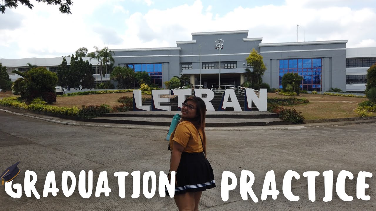 🎓 GRADUATION PRACTICE at LETRAN BATAAN | Cris Alonzo - YouTube