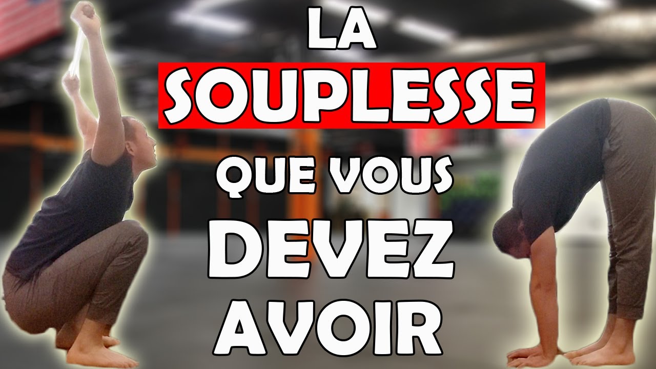 2 mouvements de souplesse que vous devez absolument maîtriser ! - YouTube