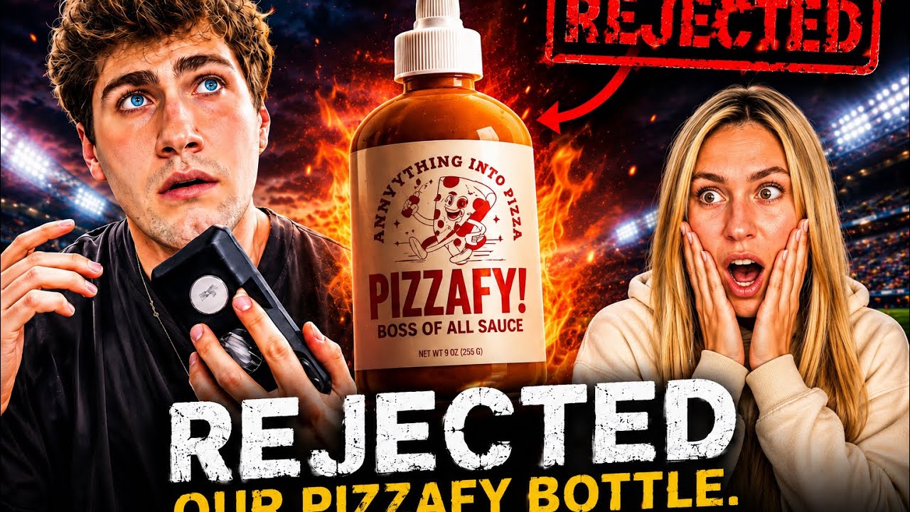 AIRRACK REJECTED OUR PIZZAFY BOTTLE. - YouTube