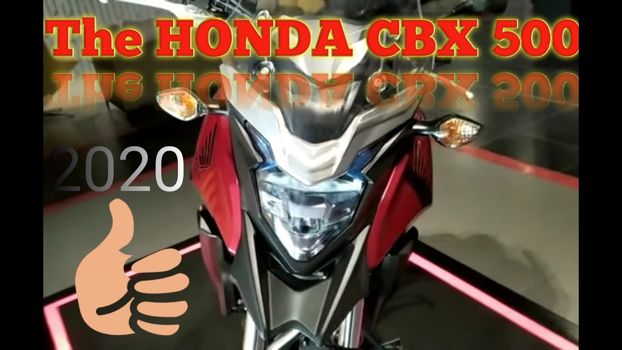 Honda CBX 500 Cc 2020, philippines - YouTube