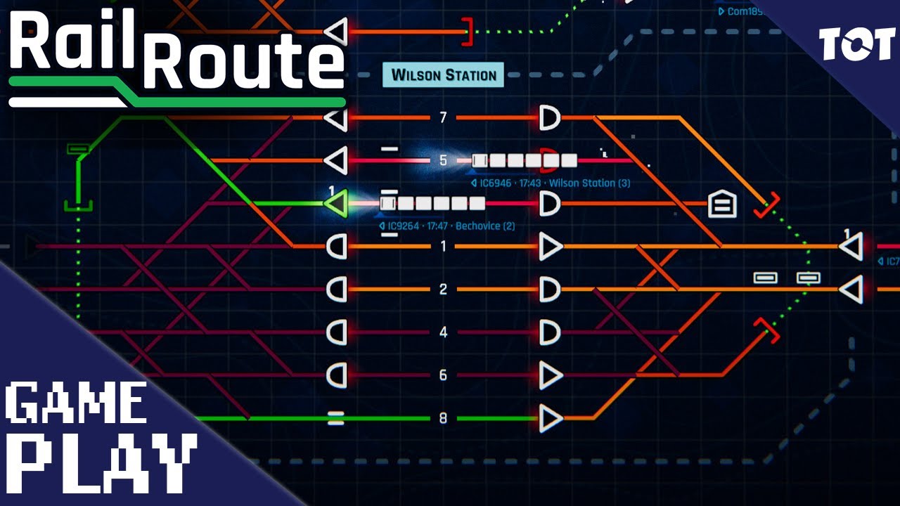 Rail Route Gameplay PC - First Look - YouTube