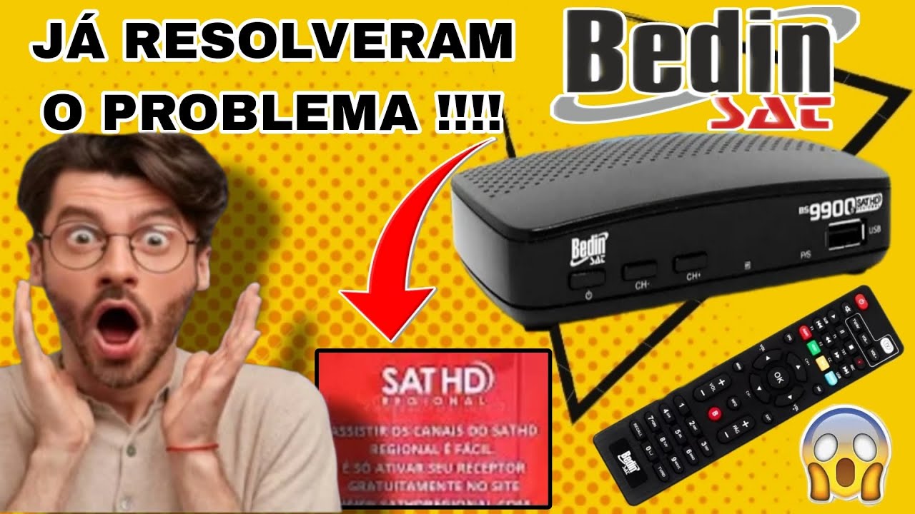 URGENTE O PESSOAL DA BEDIN SAT JÁ RESOLVERAM O PROBLEMA RAPIDINHO VEJAM ...