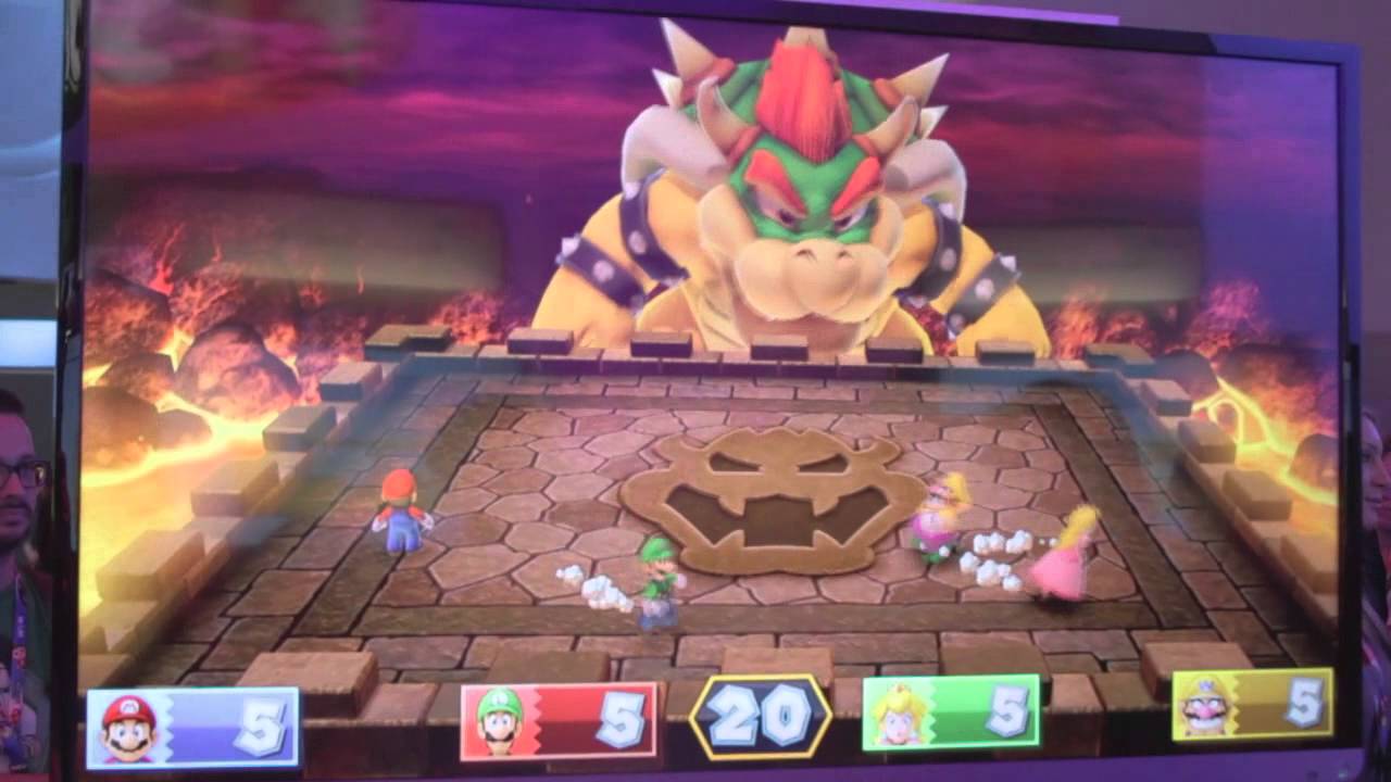 Mario Party 10 Footage — E3 2014 (Off-Screen) - YouTube