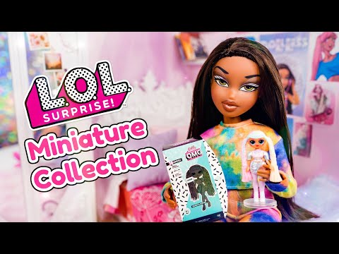 Repainting Disney Princess Mini Brands + Testing LOL Surprise Mini Doll Collection Capsules