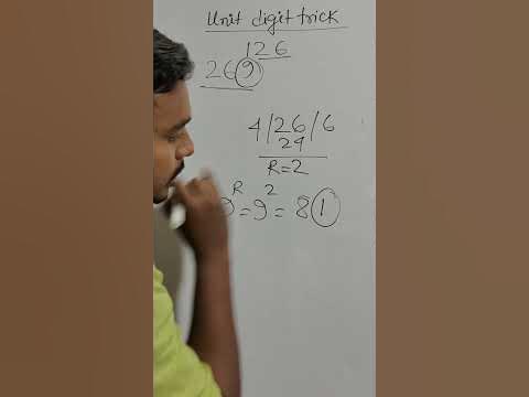 Unit digit trick | Number system trick | Shortcut_Math - YouTube