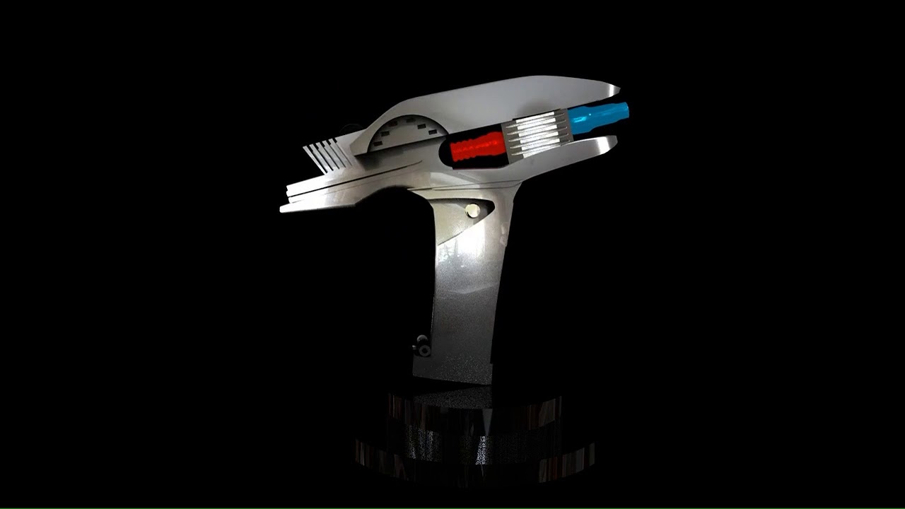 Star Trek Phaser Animation - Blender 3D - YouTube