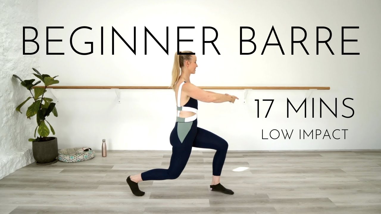Beginner Barre Workout Class | Slow, Clear Explanations | 17 Mins - YouTube