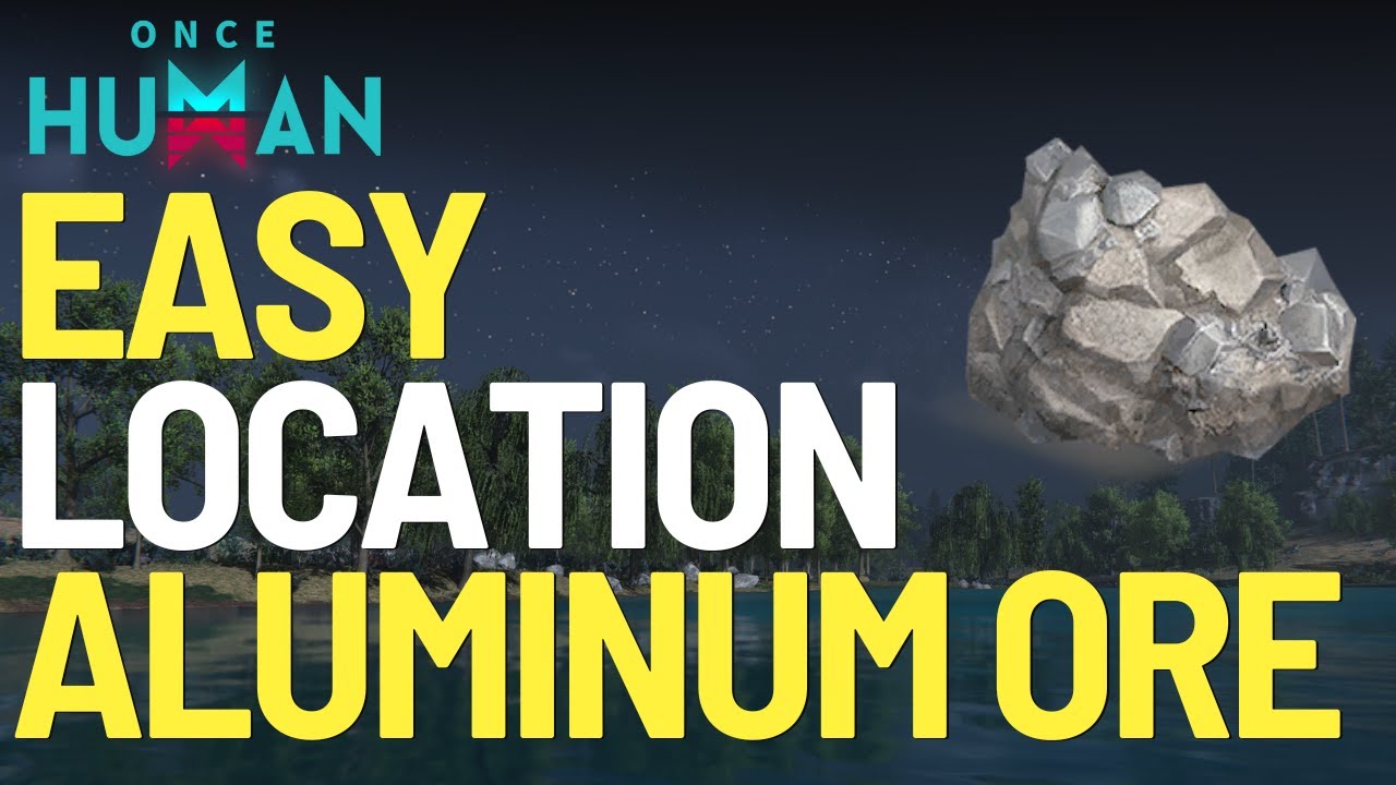 Easy Aluminum Ore Location in Once Human - YouTube