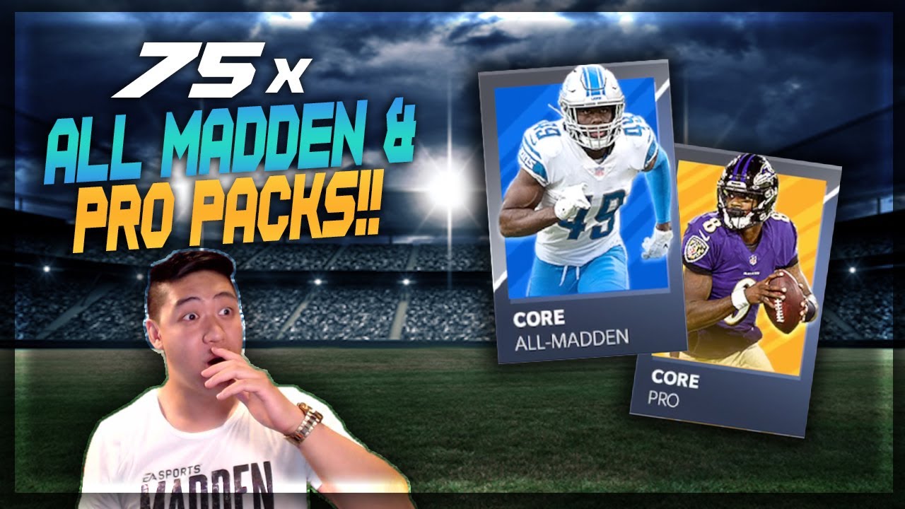 75x All Madden & Pro Pack Opening!! Madden Mobile 21 How Many Elites ...