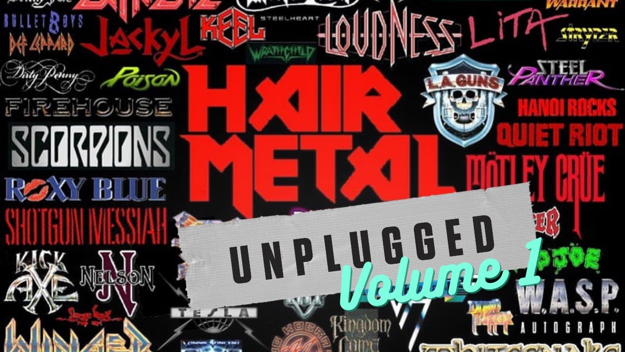 HAIR METAL UNPLUGGED Mix Vol. 1 | The Guitar Noob - YouTube