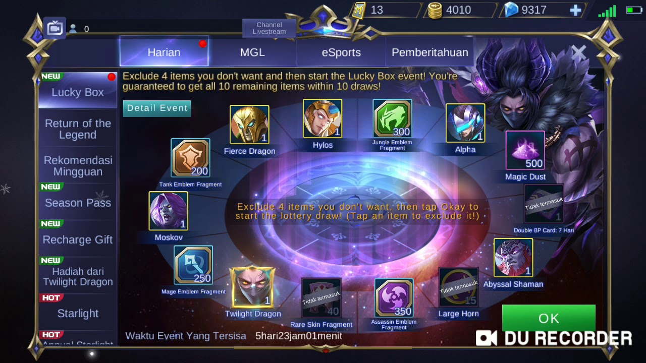 Lucky box moskov - Mobile legend - YouTube