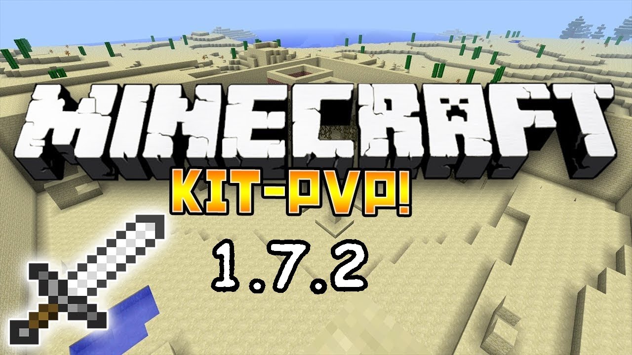 MINECRAFT - SERVER DE KITPVP - 1.7.2 - YouTube