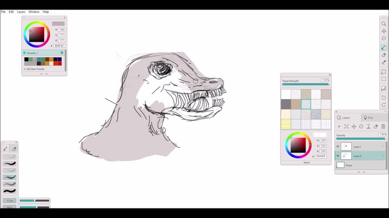 mischief sketching for reference - YouTube