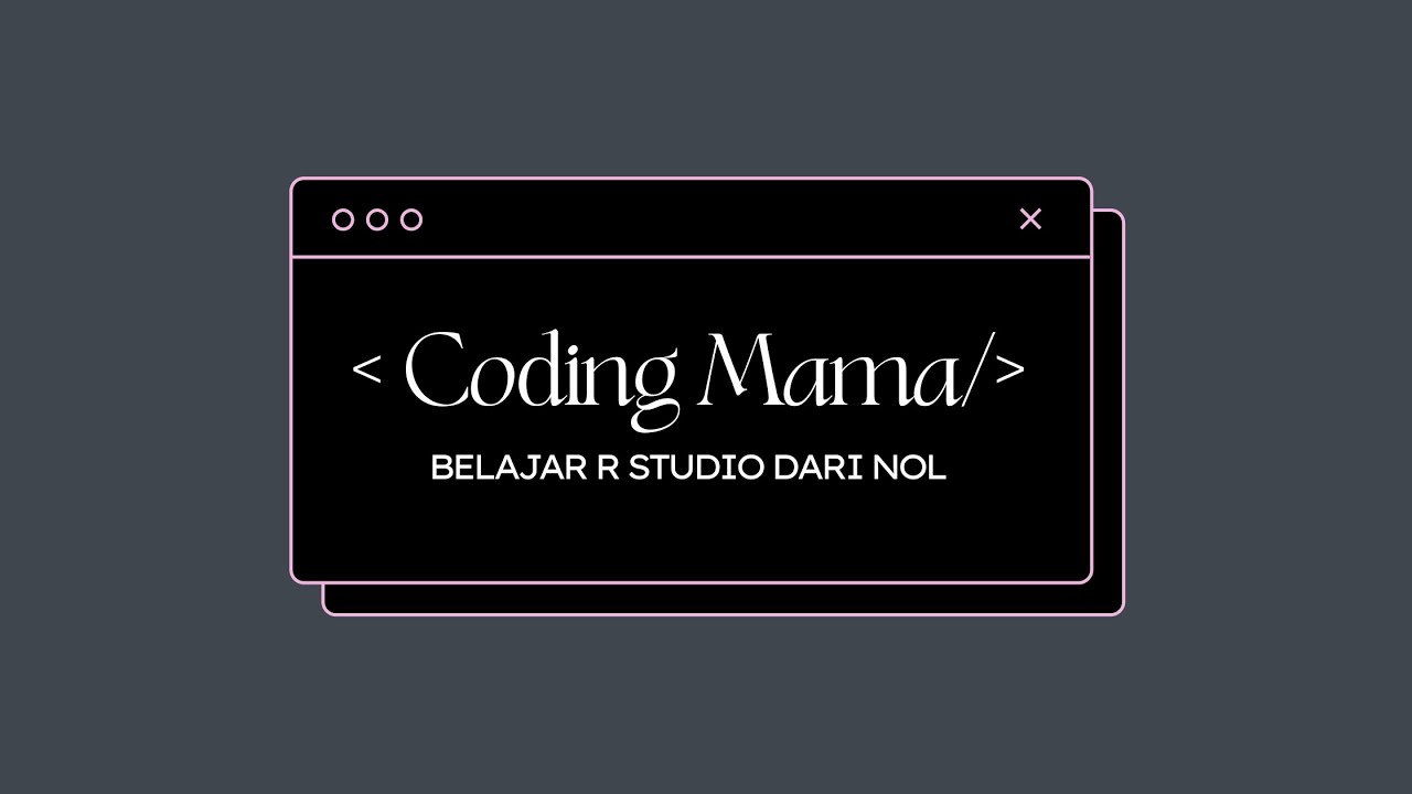 Intro to Data Frame pada R Studio - YouTube