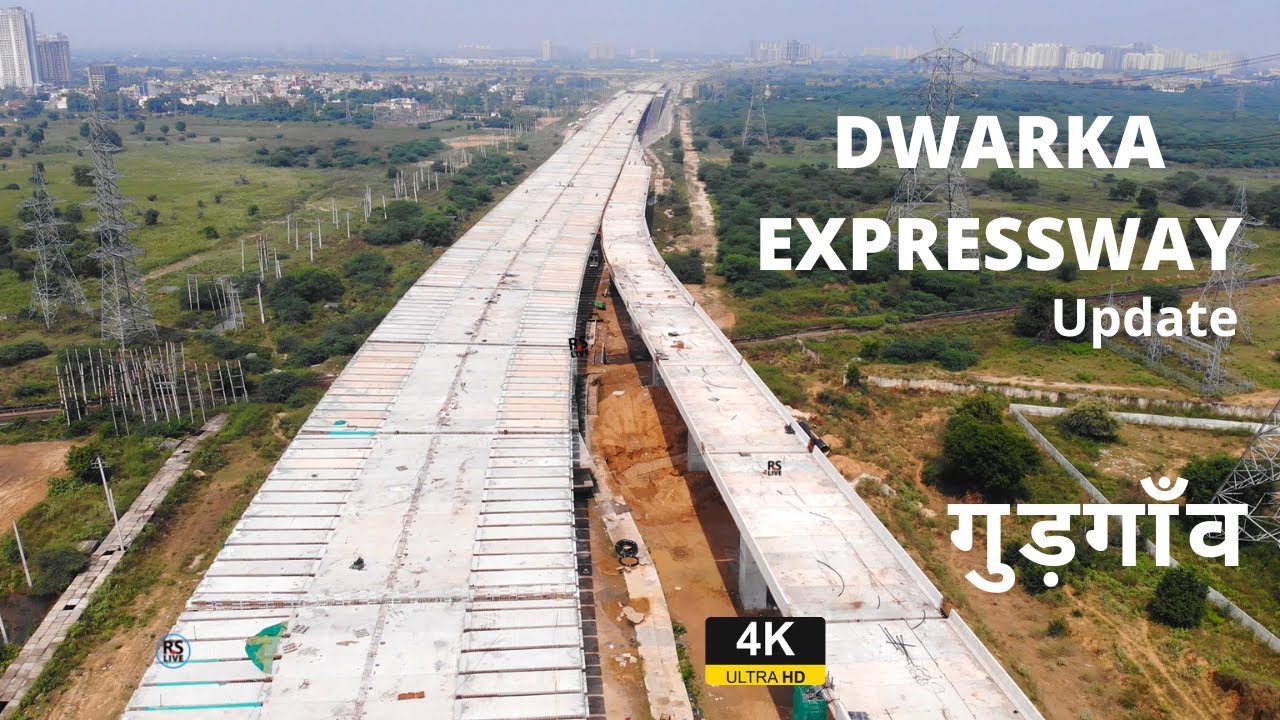 DWARKA EXPRESSWAY Gurgaon Update | September 2022 | #rslive | 4K - YouTube