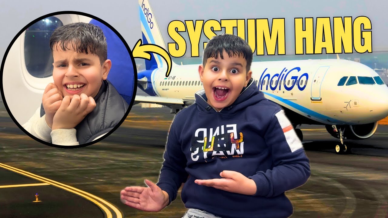Flight ️ Mein Rohan Rone Laga 😱 | Rohan ka Popat Ho Gaya 😢 | Rohan ...
