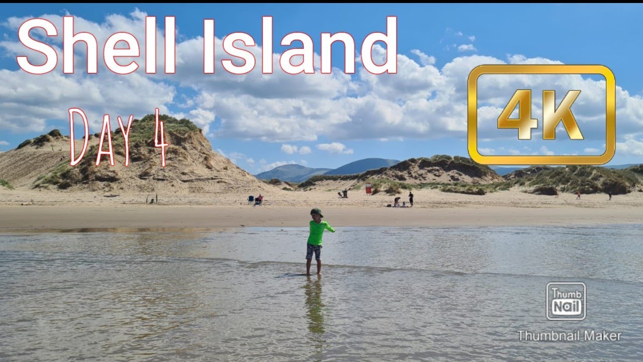 Shell Island Wales camping day 4 June 2021 - YouTube