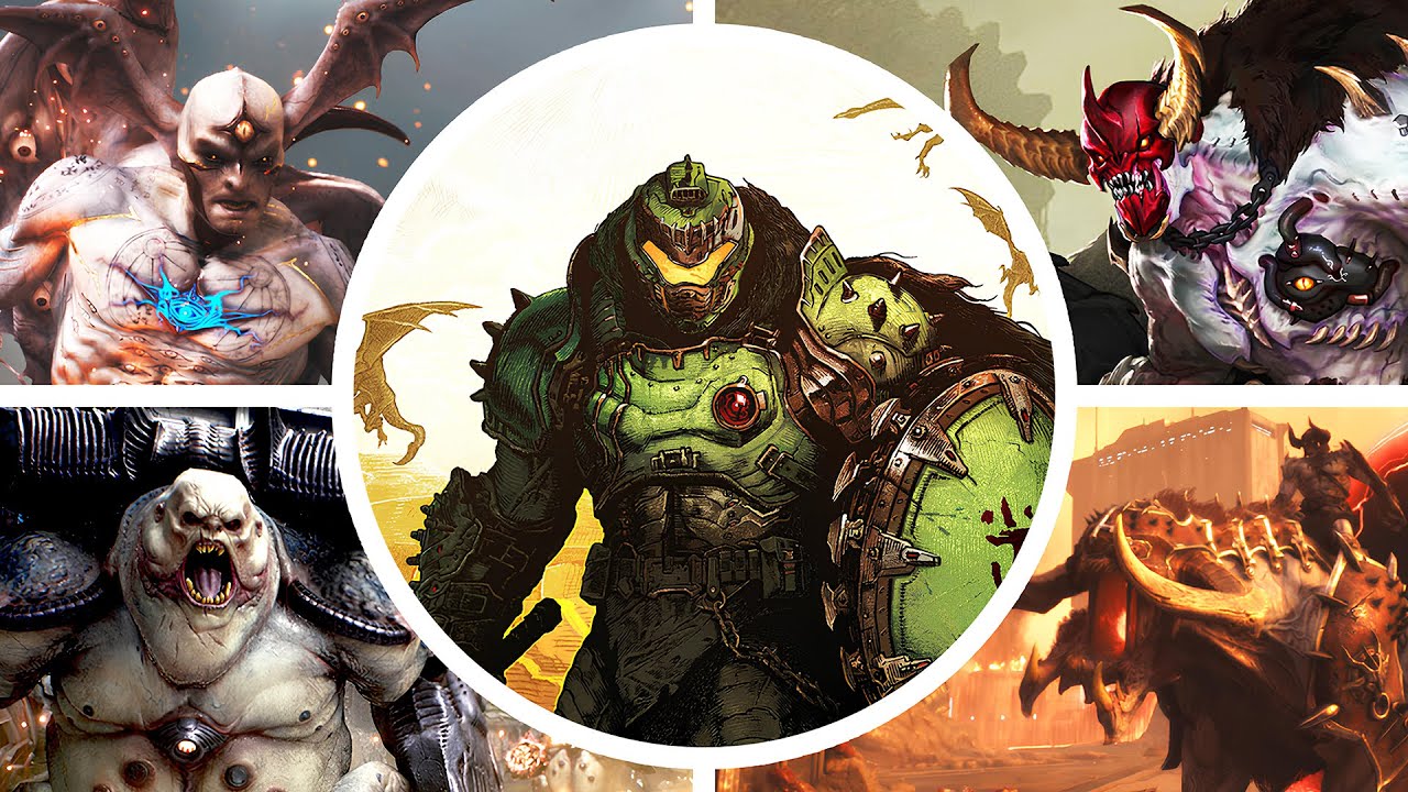 Doom: The Dark Ages - All Bosses + Ending [Ultra Violence] - YouTube