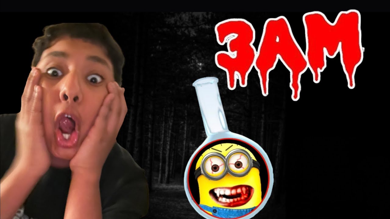 Drinking the cursed minion potion at 3 AM!!!!!!!😱😱😱 OMG I almost died ...