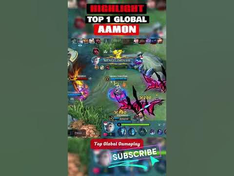 Highlight Top 1 Global Aamon Gameplay by idolaku Dam Dam #mlbb #mobilelegends #viral #shorts # ...