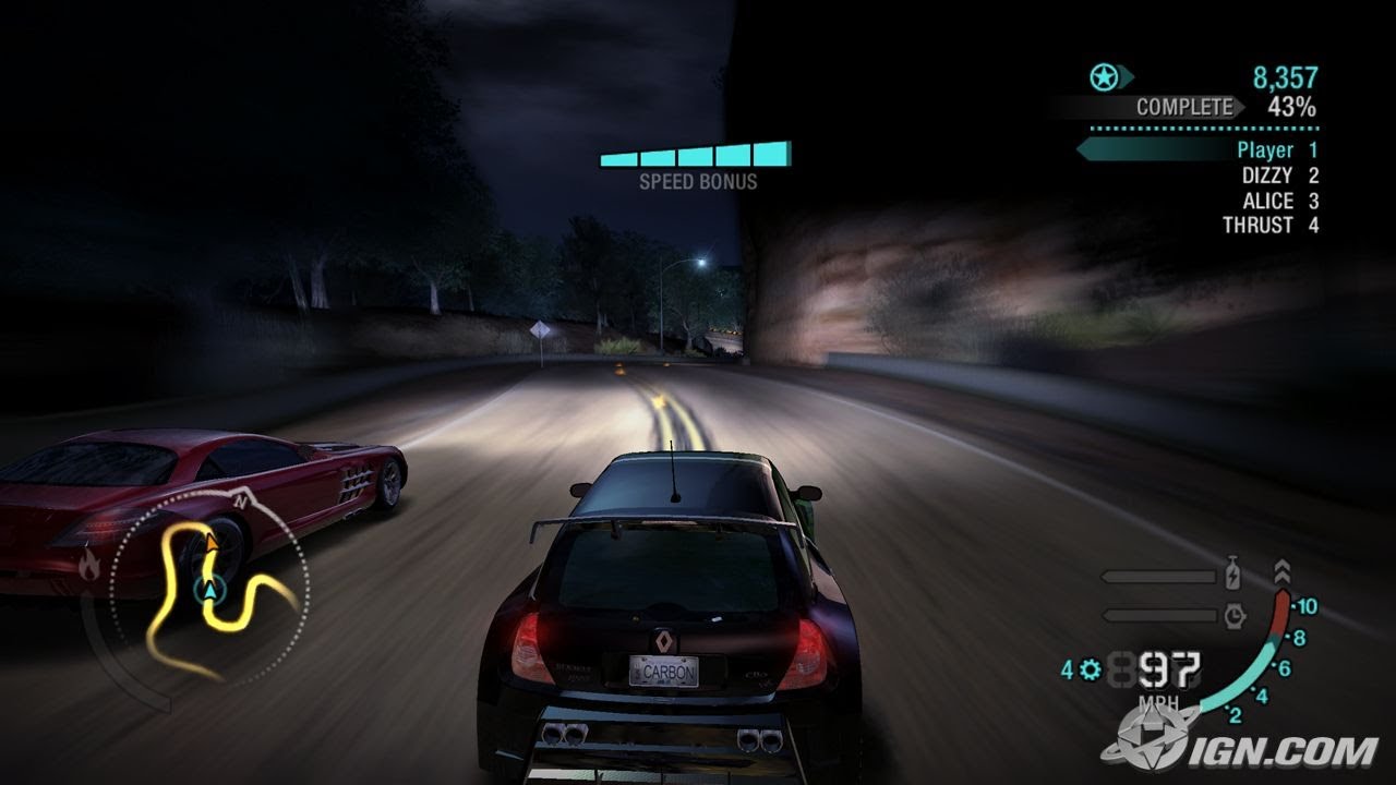 Need for Speed: Carbon - Beta Race Recreation - YouTube