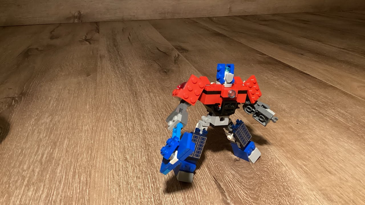 Lego Optimus Prime/Orion Pax tutorial(mega mech mode) - YouTube