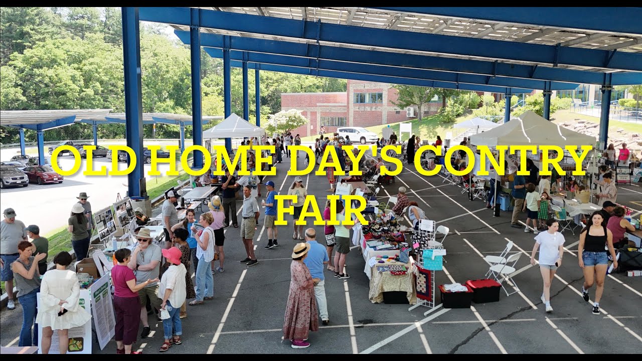 Old Home Day's Country Fair Overview - YouTube