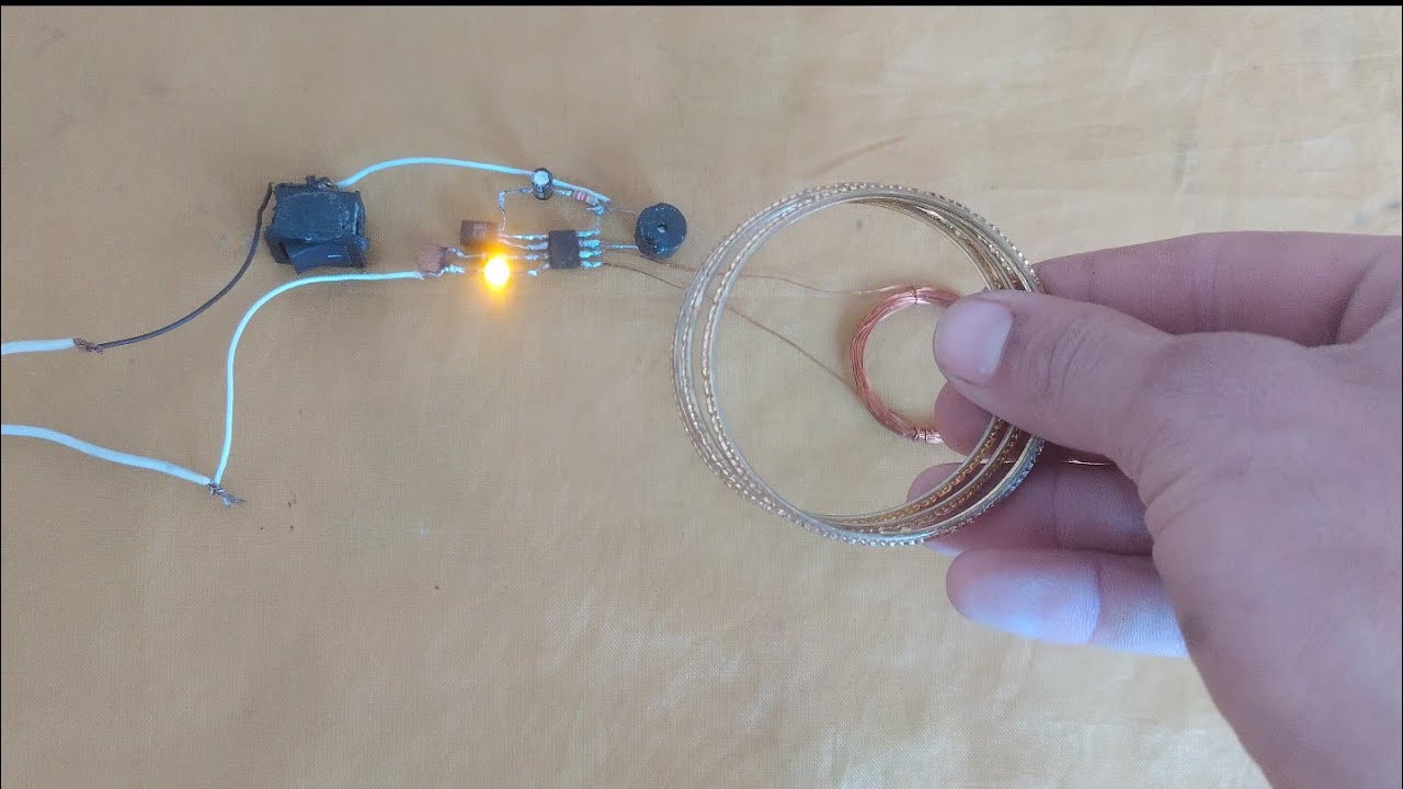 Making metal detector and gold detectors ️👍 آموزش ساخت مدار فلزیاب و ...