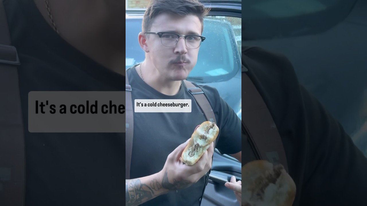 It’s a cold cheeseburger… #builder #builders #construction #healthyeating #cleaneating - YouTube