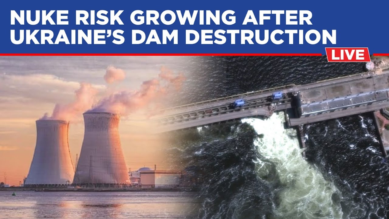 Ukraine Dam Live : UN Nuclear Chief Rafael Grossi Inspects Zaporizhzhia ...