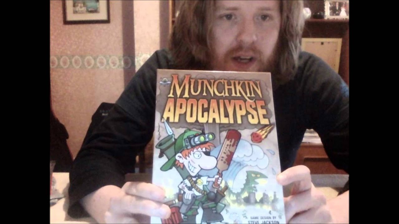 Steven board game Apocalypse episode 1 with Munchkin Apocalypse ...