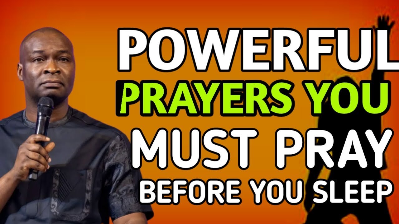 ENOUGH IS ENOUGH, POWERFUL PRAYERS YOU MUST PRAY BEFORE YOU SLEEP ...
